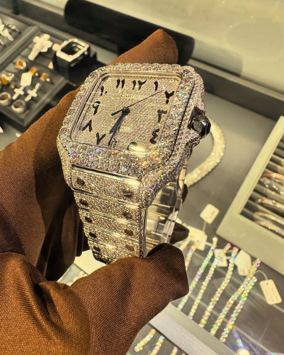 C Mossanite Watches – charonjewels